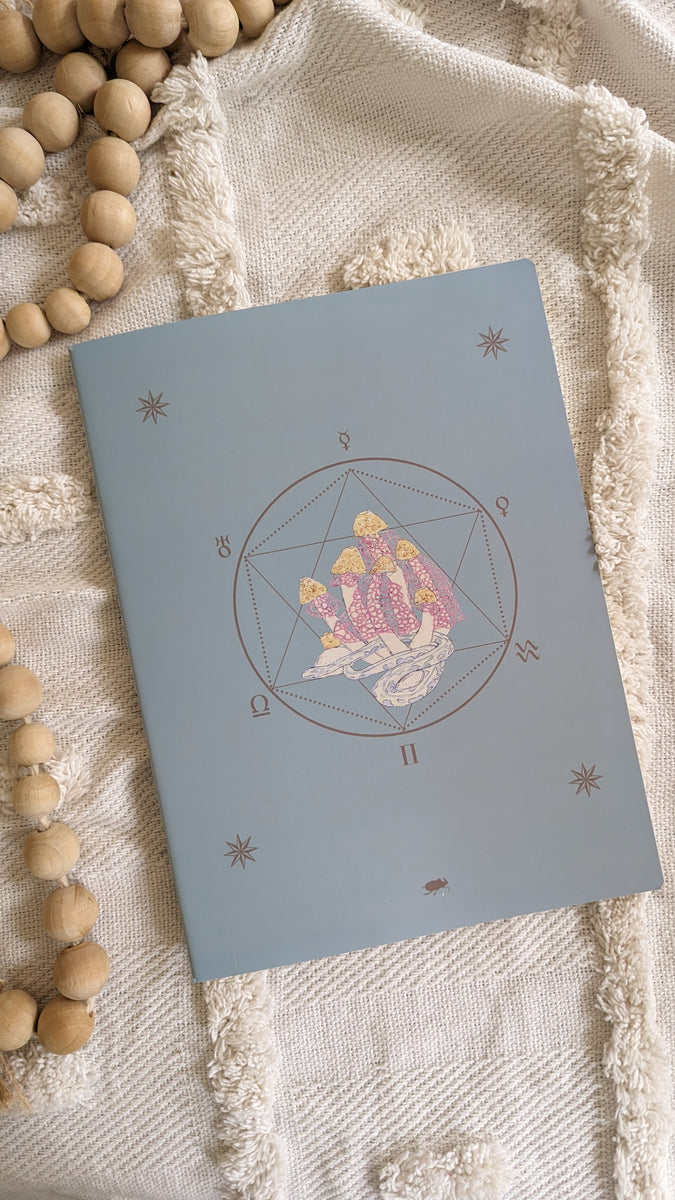 Friendly Magic Notebook | Magic Mushroom Notebook | casalefay